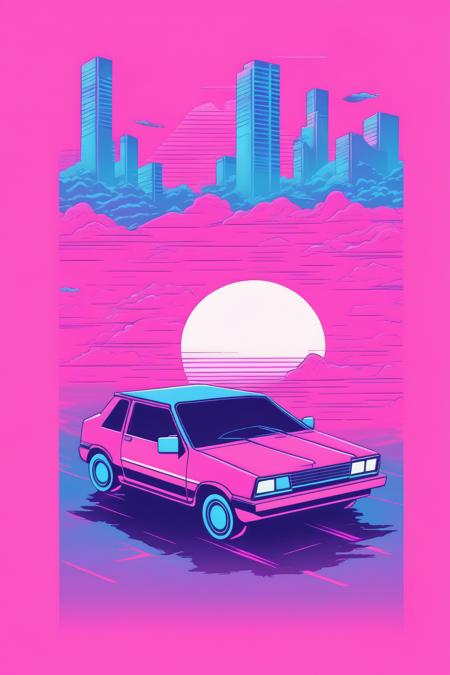Synthwave T-shirt - SD XL | Stable Diffusion XL LoRA | Civitai